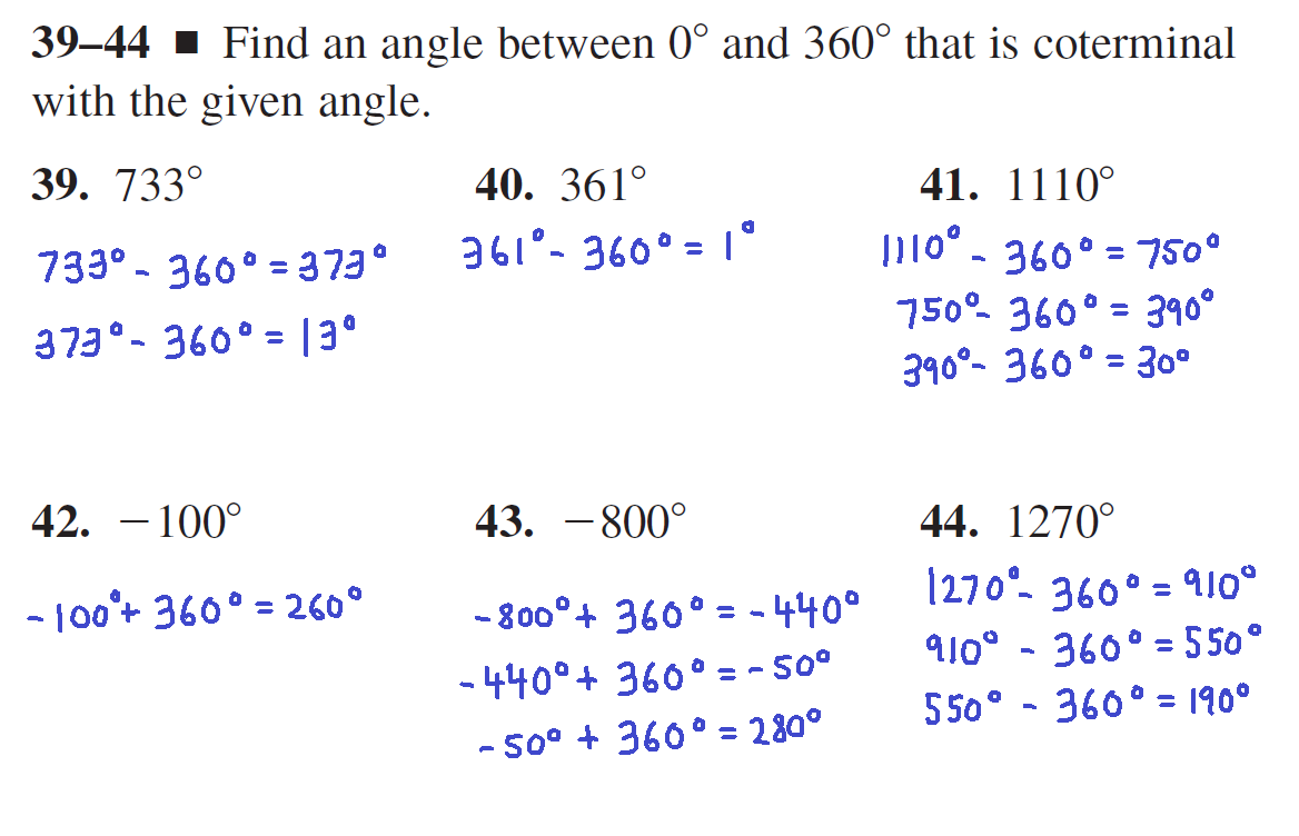 1.1 - Angle Measure